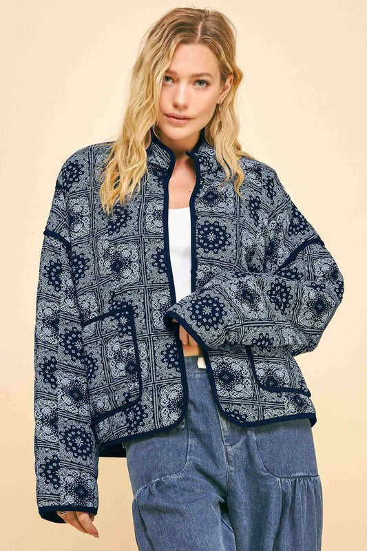 Elle Quilted Jacket – French Vill'Edge